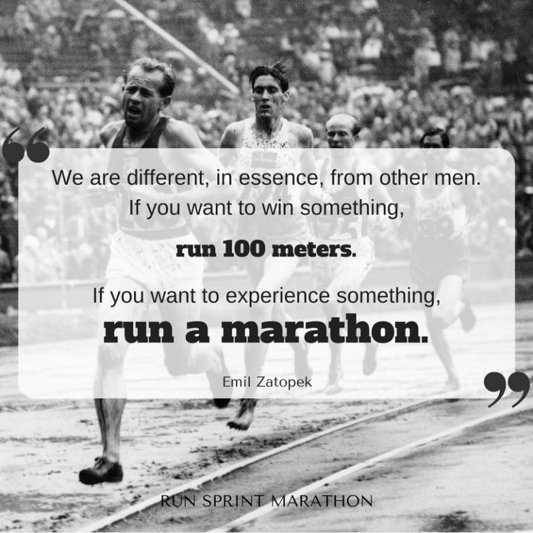 10 Most Motivational Marathon Quotes - Run, Sprint, Marathon